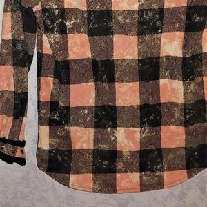 Coach | Tops | Coach Pink Plaid Studded Shirt | Poshmark